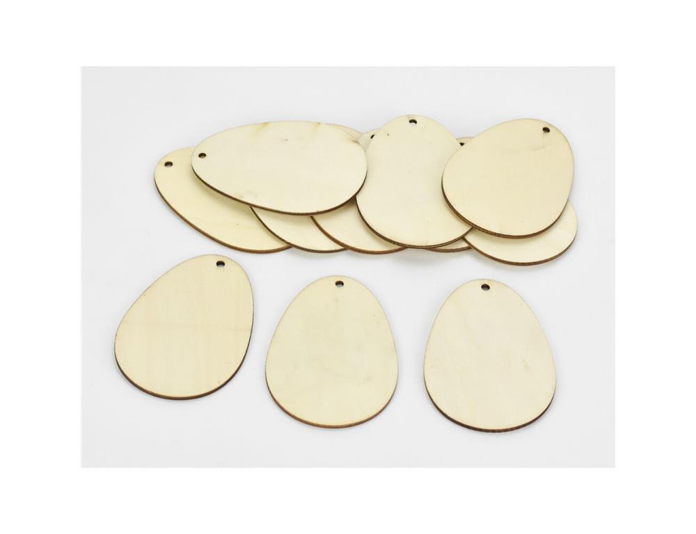 Lesena jajca, 10cm, set 5 - rayher.si
