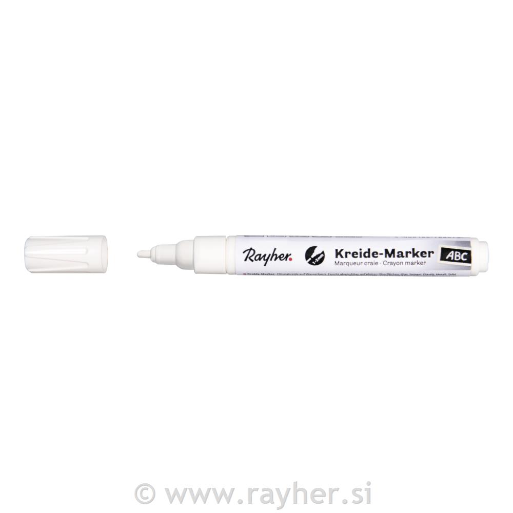 Flomaster kreda 1-2mm, bel - rayher.si